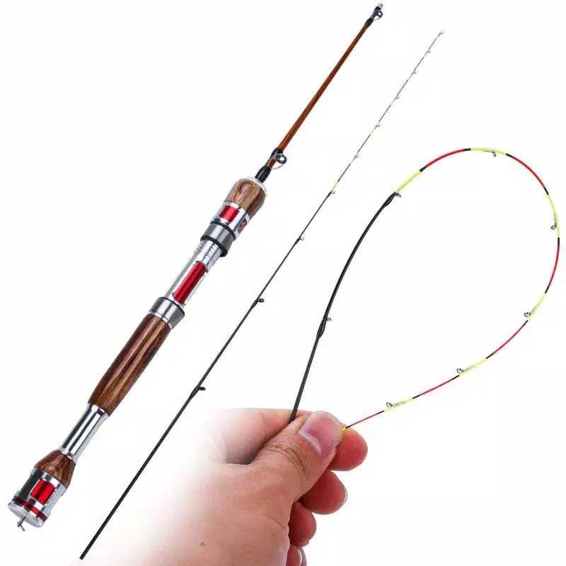 Alu Combo Wood Shrimp Rod - Connect Semi telescopic, the bottom can be ...