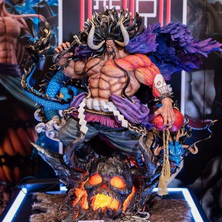 One Piece original Jimei Palace studio Hyakuju no Kaido Resin Statue ...