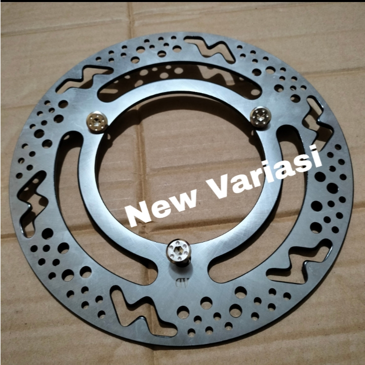 NMAX FRONT PLATE + 3 YAMAHA ALL NMAX DISC BOLTS NEW OLD AEROX 155 LEXI ...