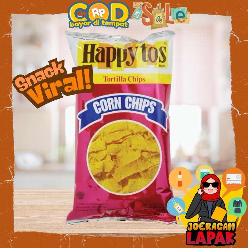 MERAH ️JOERAGAN Lapak ️ HAPPY TOS RED VIRAL - CORN CHIPS CORN SNACK ...
