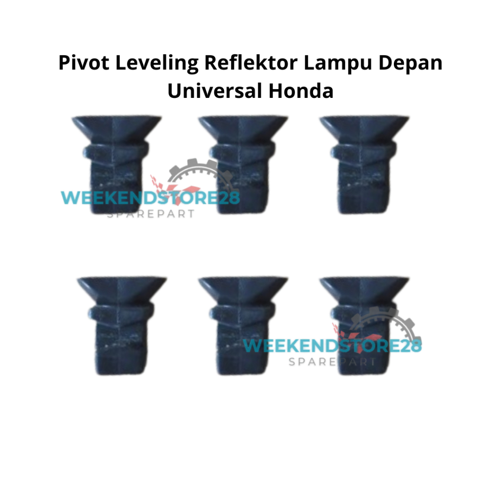 Pivot Leveling Headlamp Reflector Bolt Nut Adjuster Universal Honda ...