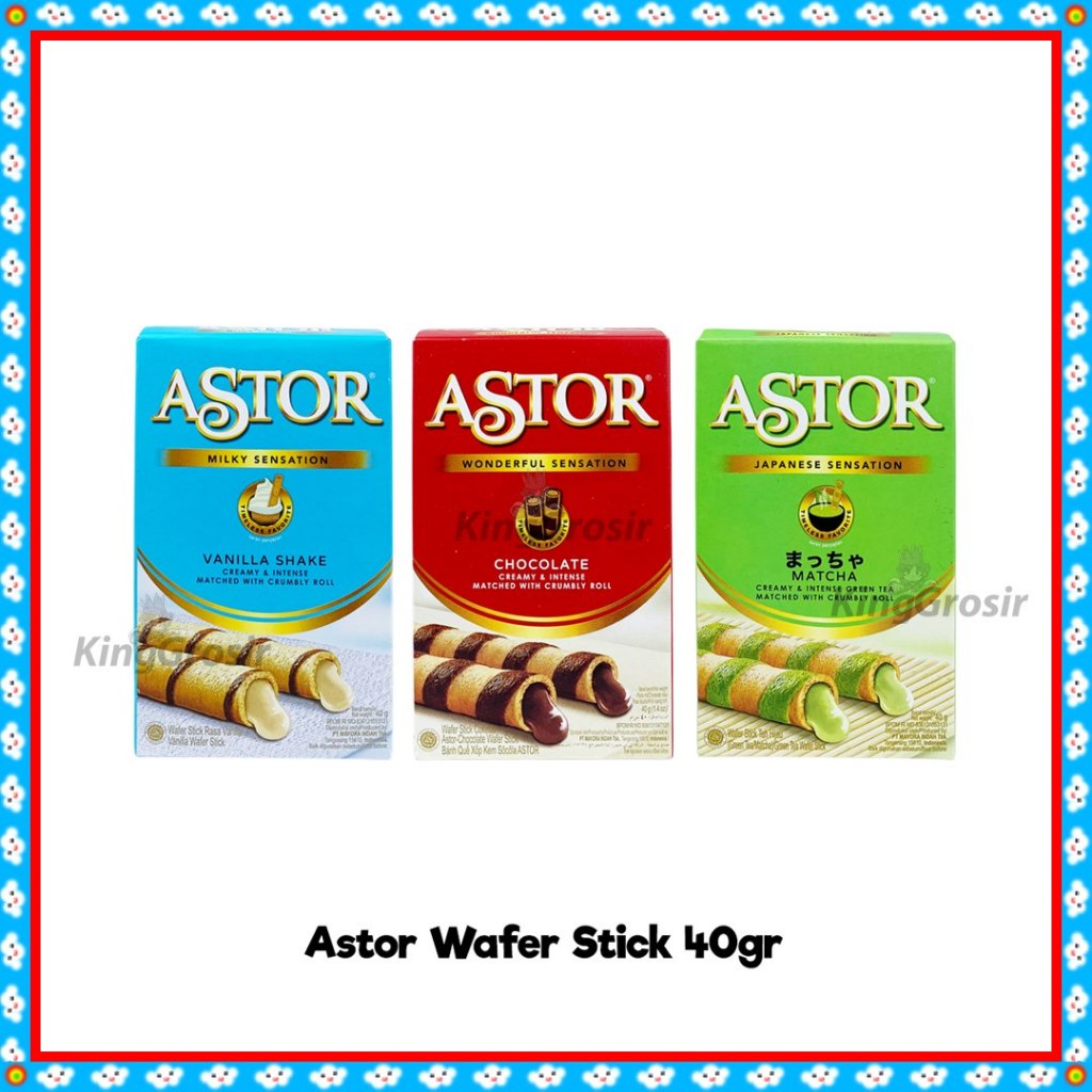Astor Wafer Stick 40g Box Packaging | Shopee Malaysia