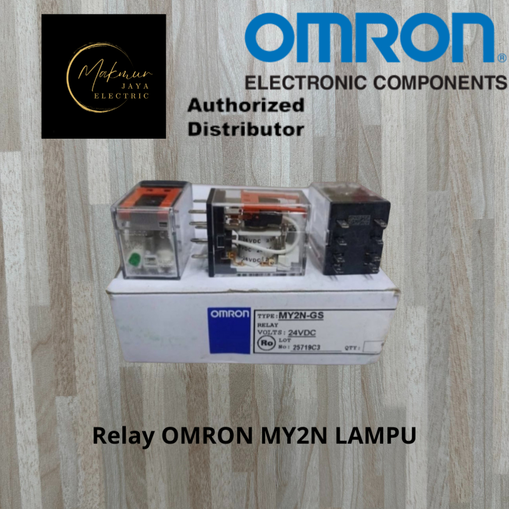 Omron MY2N 24VDC Relay with Light | Relay MY2N 24V DC 8 Feet DPDT | Omron Electromagnetic Relay ...