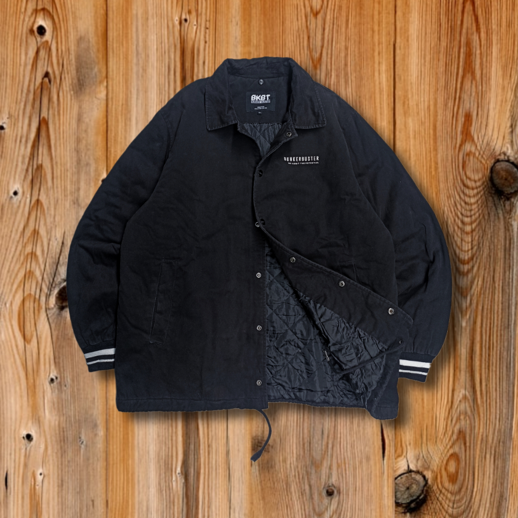 Thick Denim Canvas Coach Jacket By BKBT // Second Brand Thick Coach ...