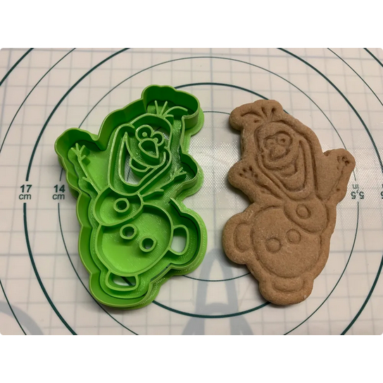 Olaf cookie cutter/ Olaf cake cutter | Shopee Malaysia