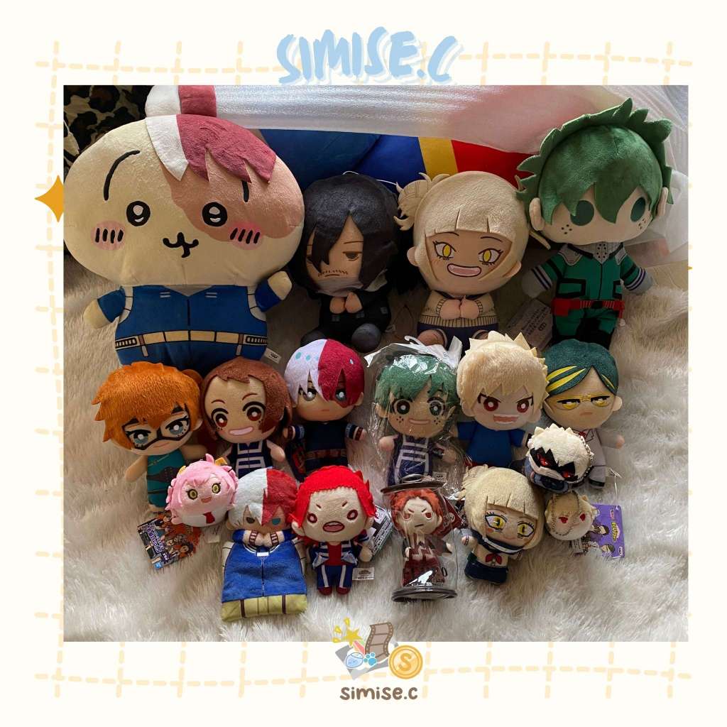 Boku No Hero Academia Plush Keychain / Anime Doll My Hero Academia ...