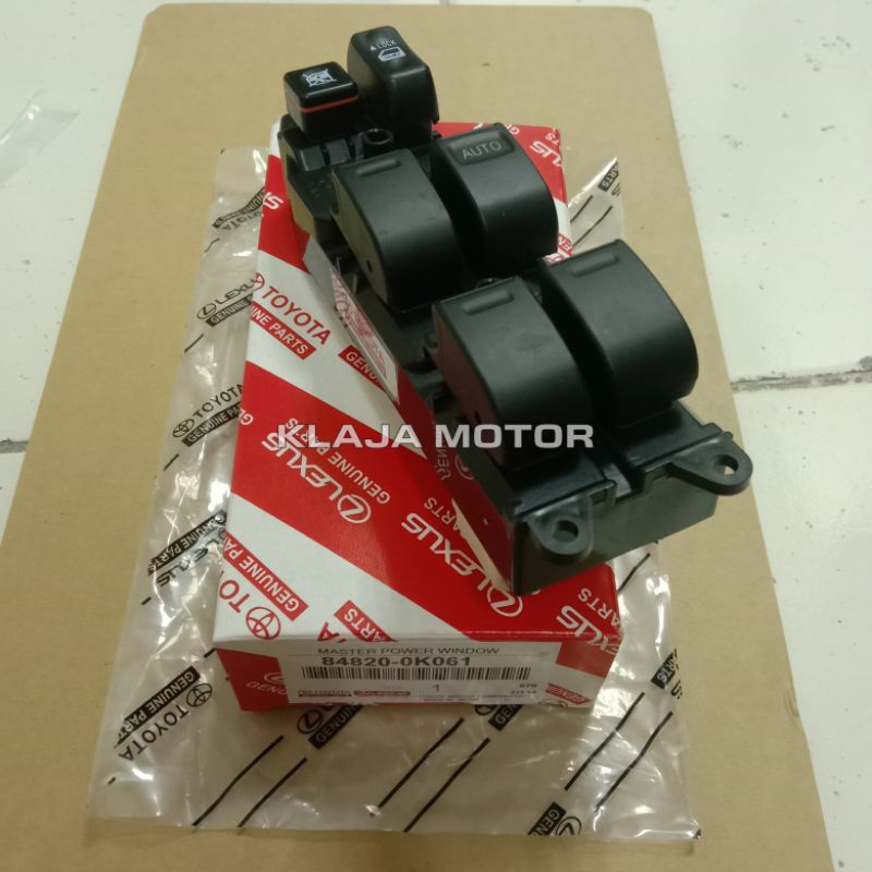 Original RH FORTUNER HILUX 84820-0k061 CENTER POWER WINDOW SWITCH ...