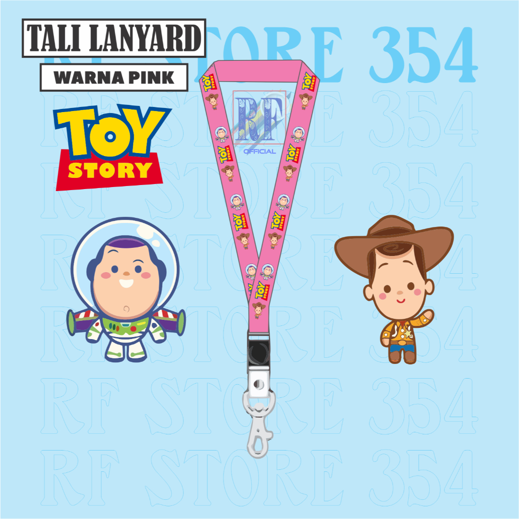 GANTUNGAN TOY STORY KEYCHAIN / BUZZ LIGHTYEAR LANYARD WOODY BUZZ JESSIE ...