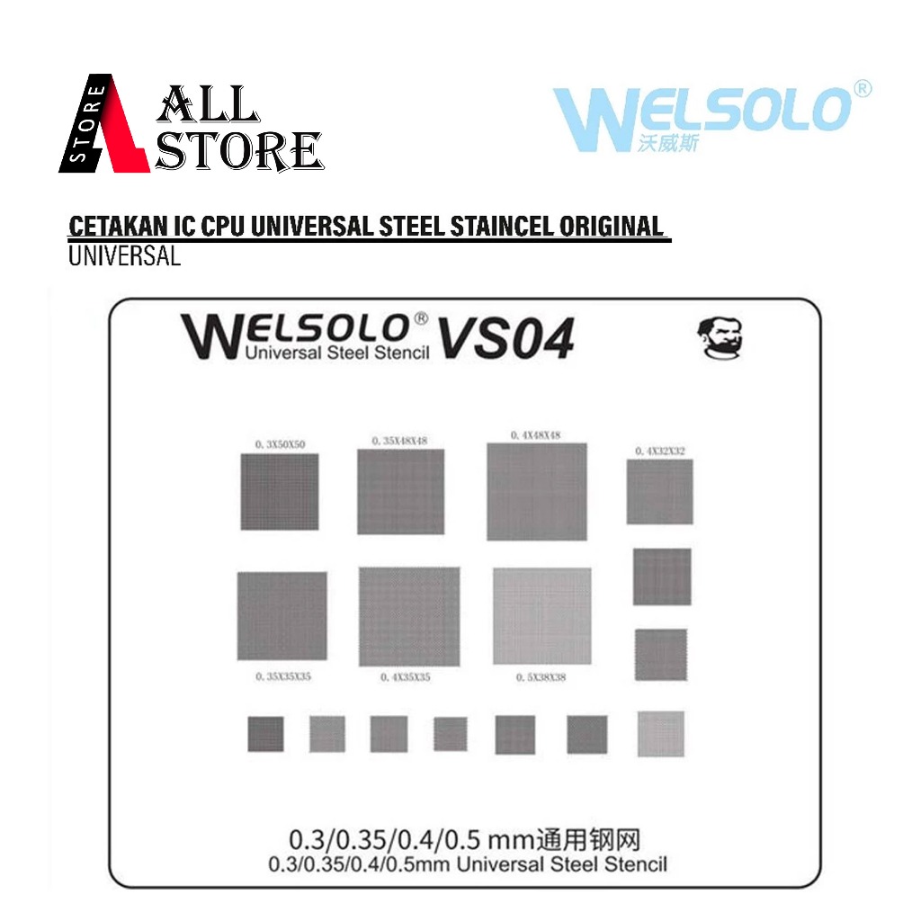 WELSOLO VS14 IC MOLD FOR MTK SERIES POWER SUPPLY UNIVERSAL STEEL ...