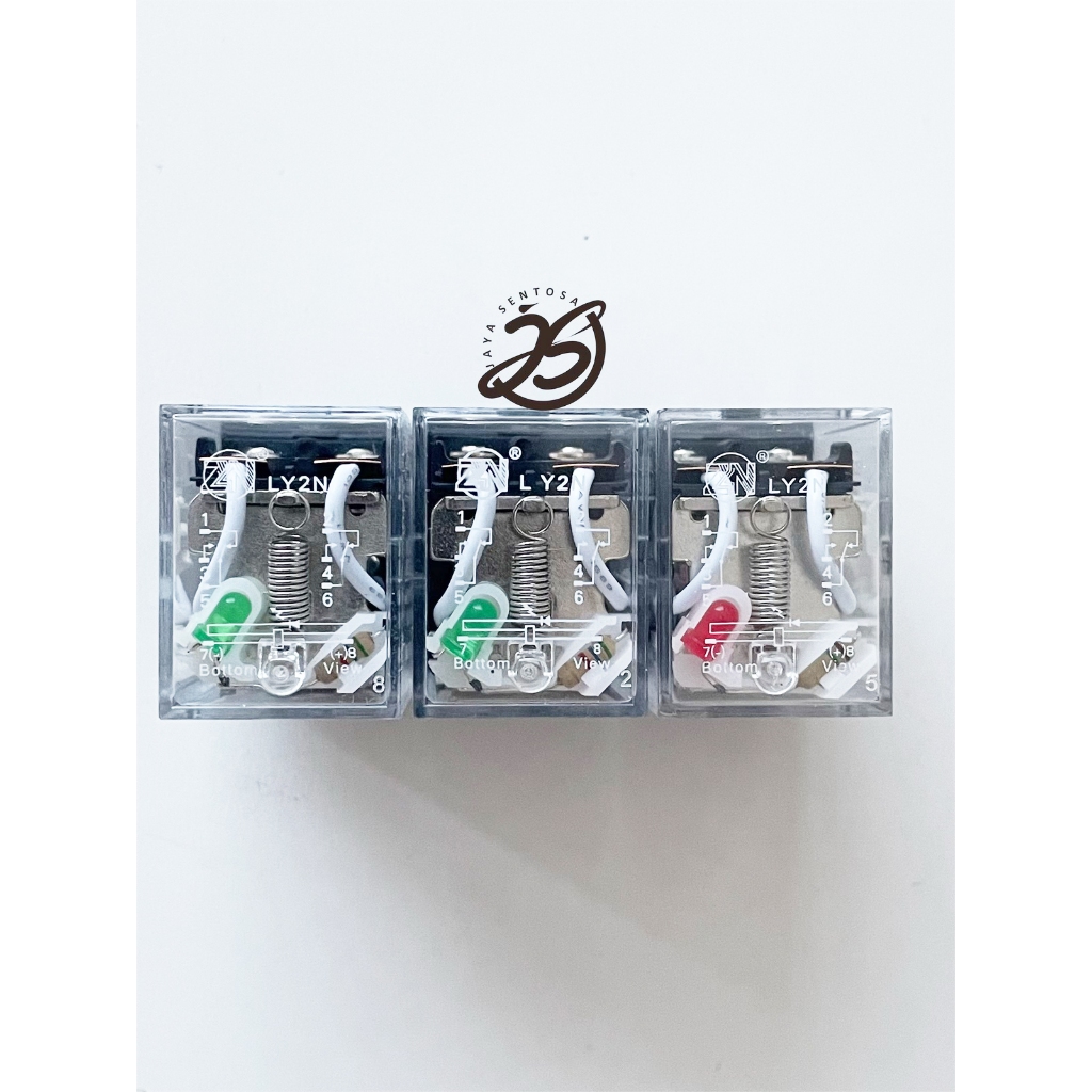 Relay LY2N 12V / 24V / 220V 8 PIN RELAY LY2N BRAND ZN 12 VOLT 24 VOLT ...