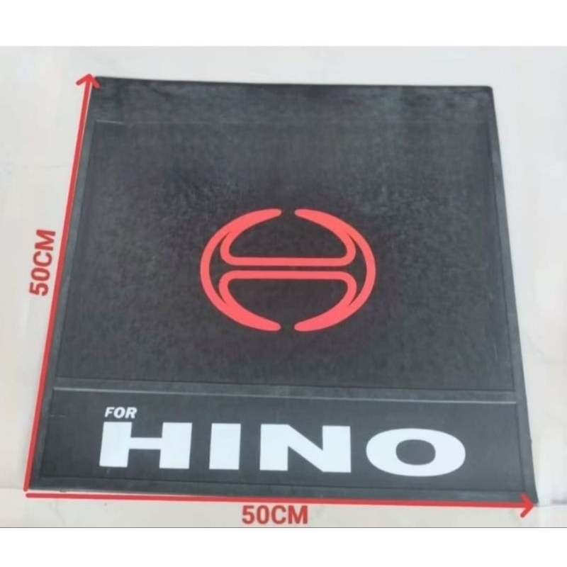WHEEL CARPET FOR HINO DOUBLE CAR (1 set of 2 sheets) Length 50 cm x ...