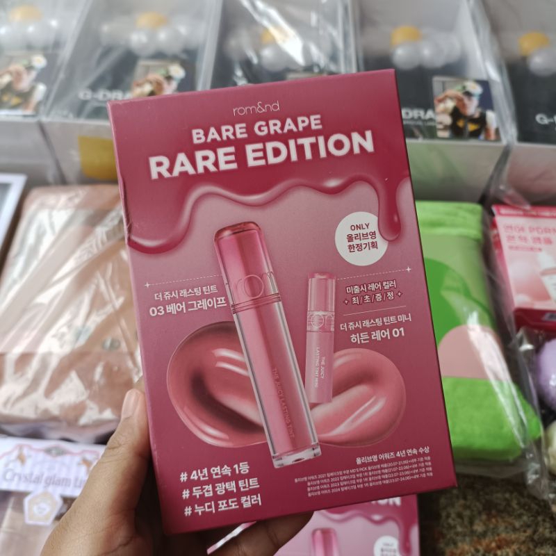 Romand juicy lasting tint rare edition 03 bare grape ORIGINAL | Shopee ...