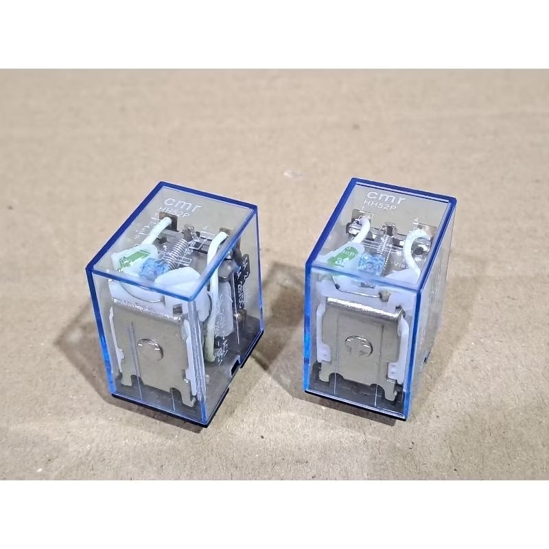Relay 8 Pin 12 /24 Volt Dc CMR HH-52P 5 A /240 Vac With Led Indicator ...