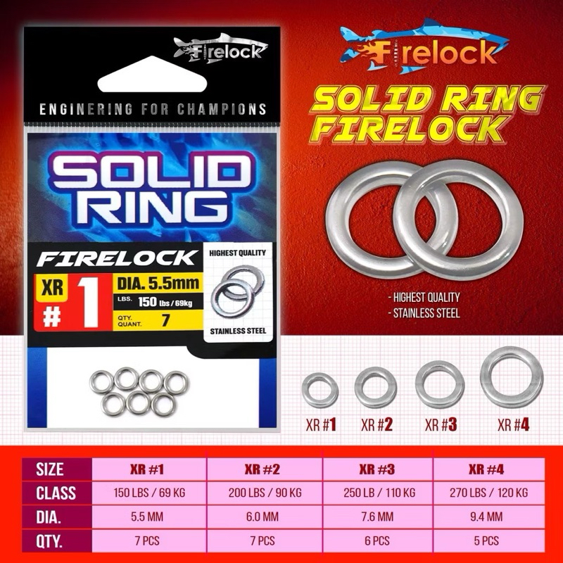 Solid Ring Firelock Material From Japan | Shopee Malaysia