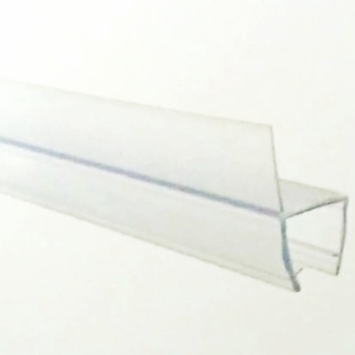 Clip Seal PVC Water proofing for Shower Screen Edge Fin 10mm | Shopee ...