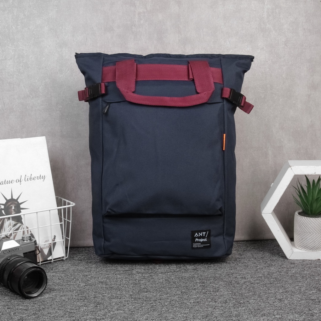 ANT PROJECT - MOBIUS 2 in 1Navy Blue Men's Backpack - Men's Backpack 2 ...