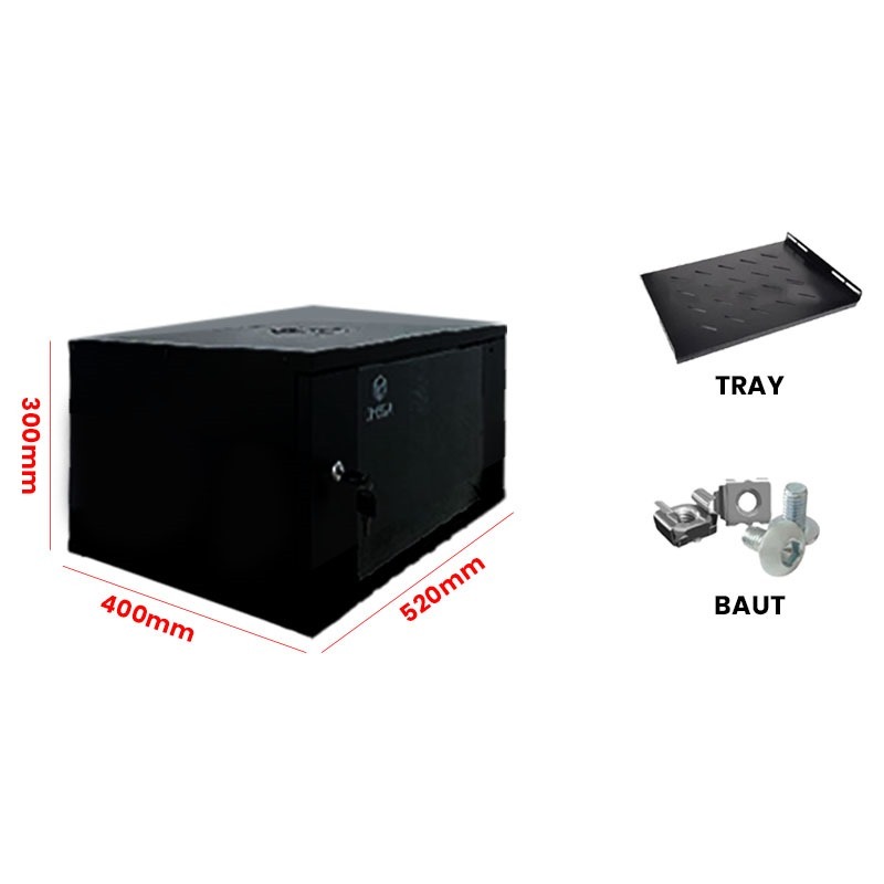 Wall mount server Rack / 6u server Rack | Shopee Malaysia