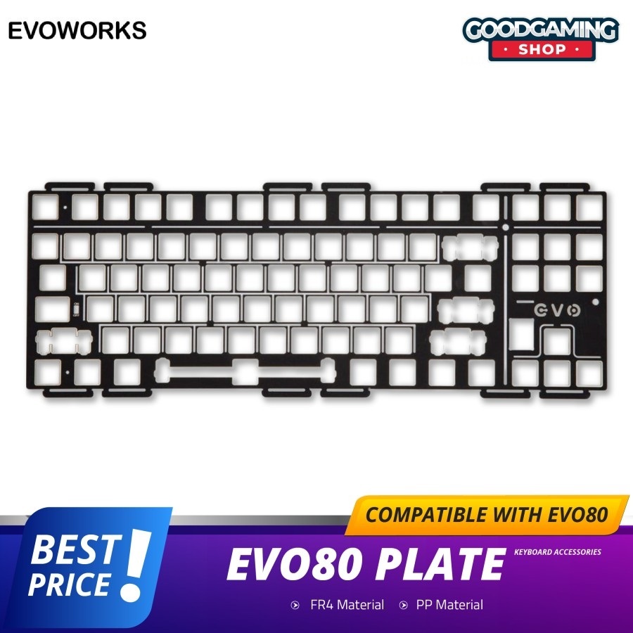 Evoworks EVO80 Keyboard Plates EVO 80 US-Ansi | Shopee Malaysia