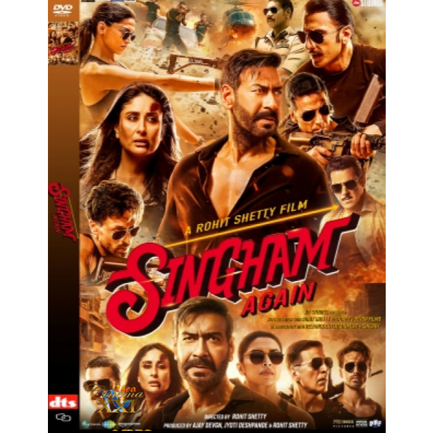 DVD Movie India Cassette: Singham Again (2024) | Shopee Malaysia