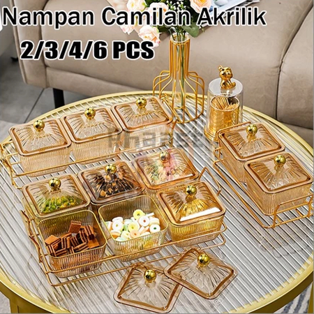 2/3/4/6 Sets Snack Tray Snack Bowl Snack Serving Box Snack Food Box Eid ...