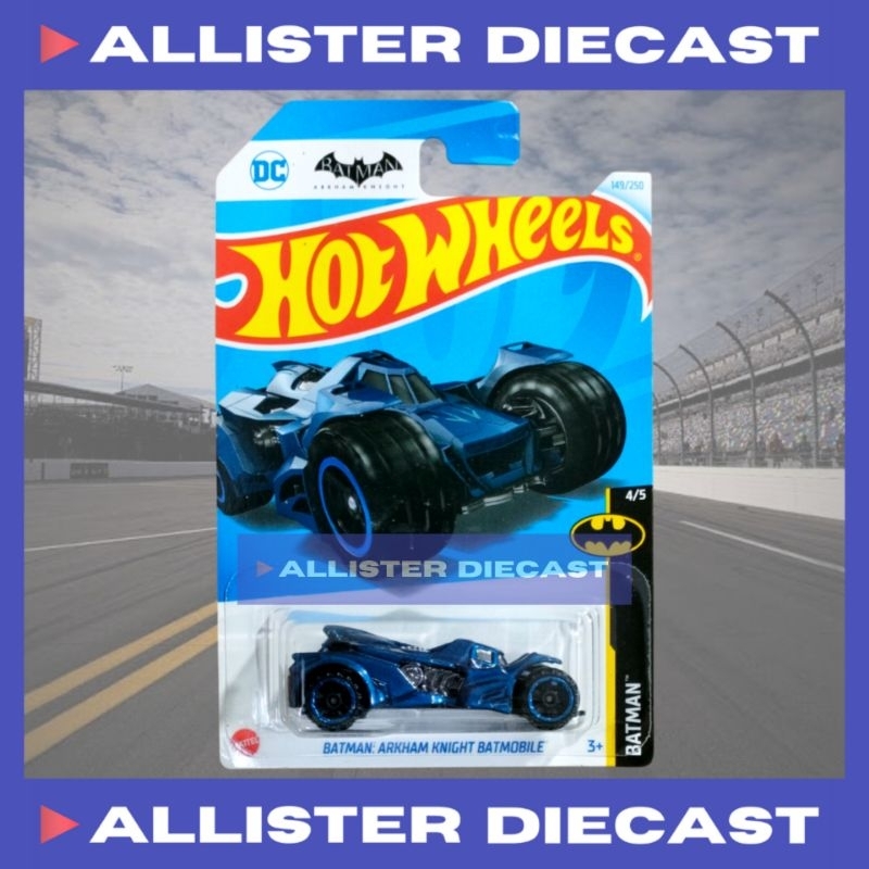 Hot Wheels Batman Arkham Knight Batmobile Blue Hotwheels Batman Arkham ...