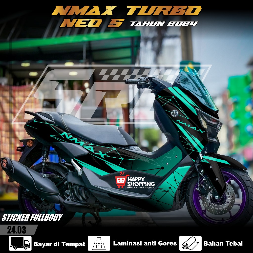 Sticker Decal Nmax Neo S Nmax Turbo 2024 2025 Full Body Sticker Nmax ...