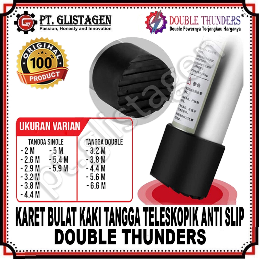 Round Rubber Feet Telescopic Ladder Anti Slip Rubber Feet Telescopic ...