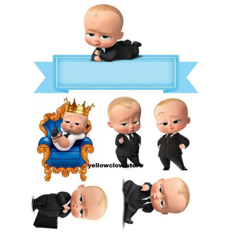Boss Baby /Boss Baby Cake Topper/Bos Baby Birthday Cake Decoration ...