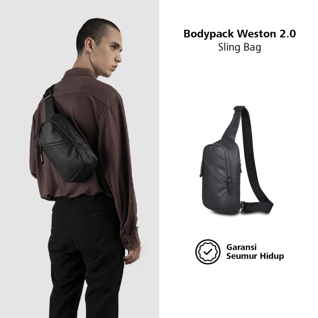 Bodypack Weston 2.0 Sling Bag Classic Work College Travel Sling Bag ...