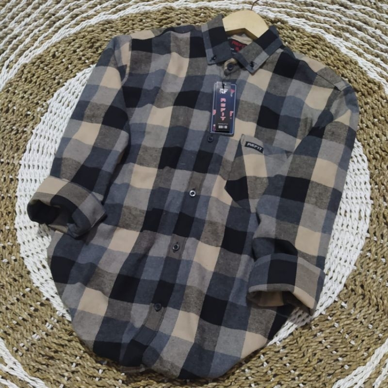 KEMEJA Men's and Women's Flannel Shirts with Sultan Motif, Long Sleeves ...