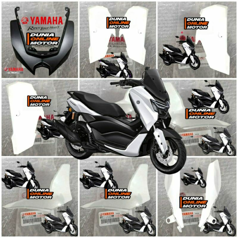 FINE BODY COVER NMAX NEO N MAX NEO S WHITE ORIGINAL PART 100% ORIGINAL ...