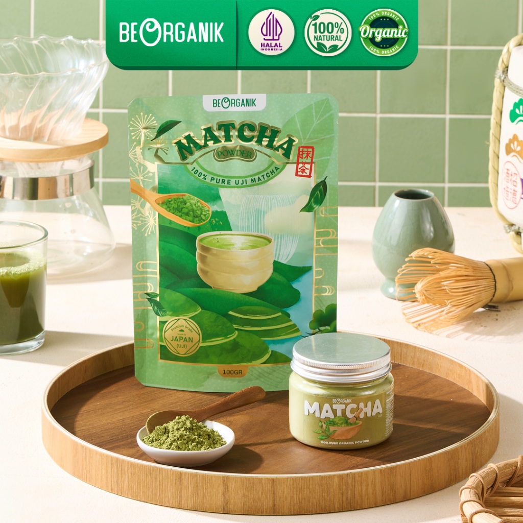 Beorganik Pure Matcha Powder / Pure Organic Matcha Powder Matcha Test ...