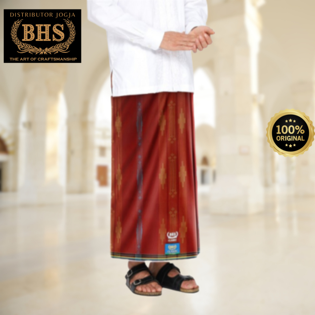 BHS CLASSIC GOLD SARONG MOTIF C44 DKB PREMIUM JOGJA SARONG | Shopee ...