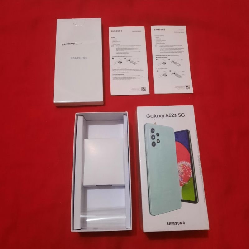 Samsung galaxy a52s awesome mint box original 100% removed turn signal ...