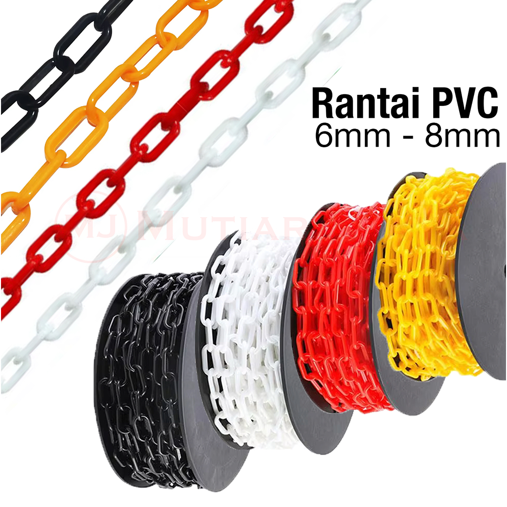 PVC PLASTIC Chain Cone Con meter Per meter | Shopee Malaysia