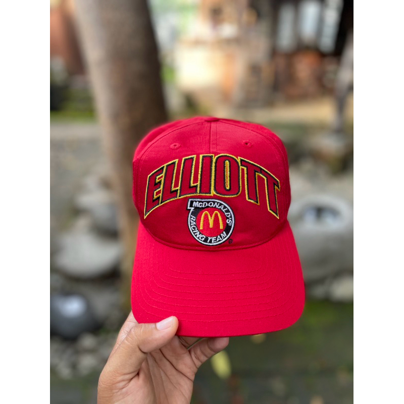 Nascar bill elliott X MCD vintage hat | Shopee Malaysia