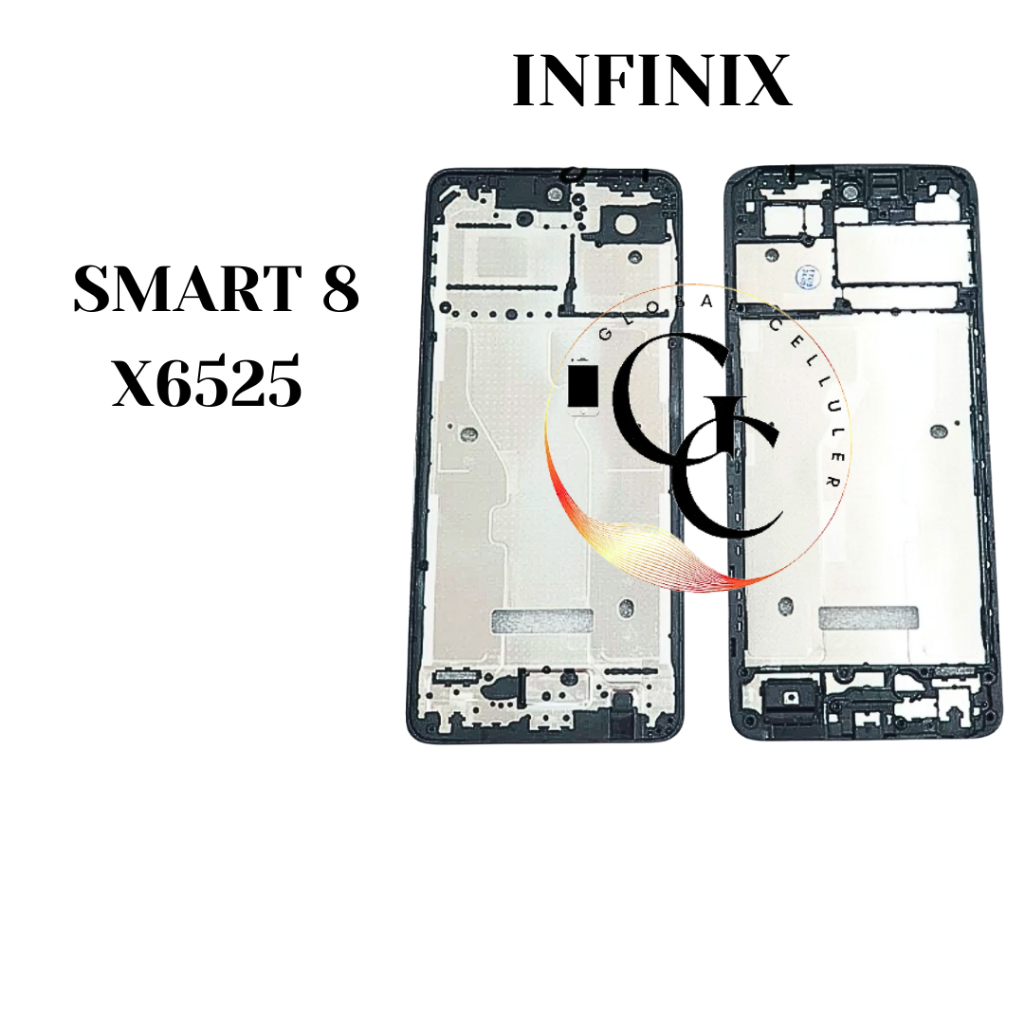 Original Infinix Smart 8 X6525 Lcd Frame (Middle Bone of Lcd Mount ...