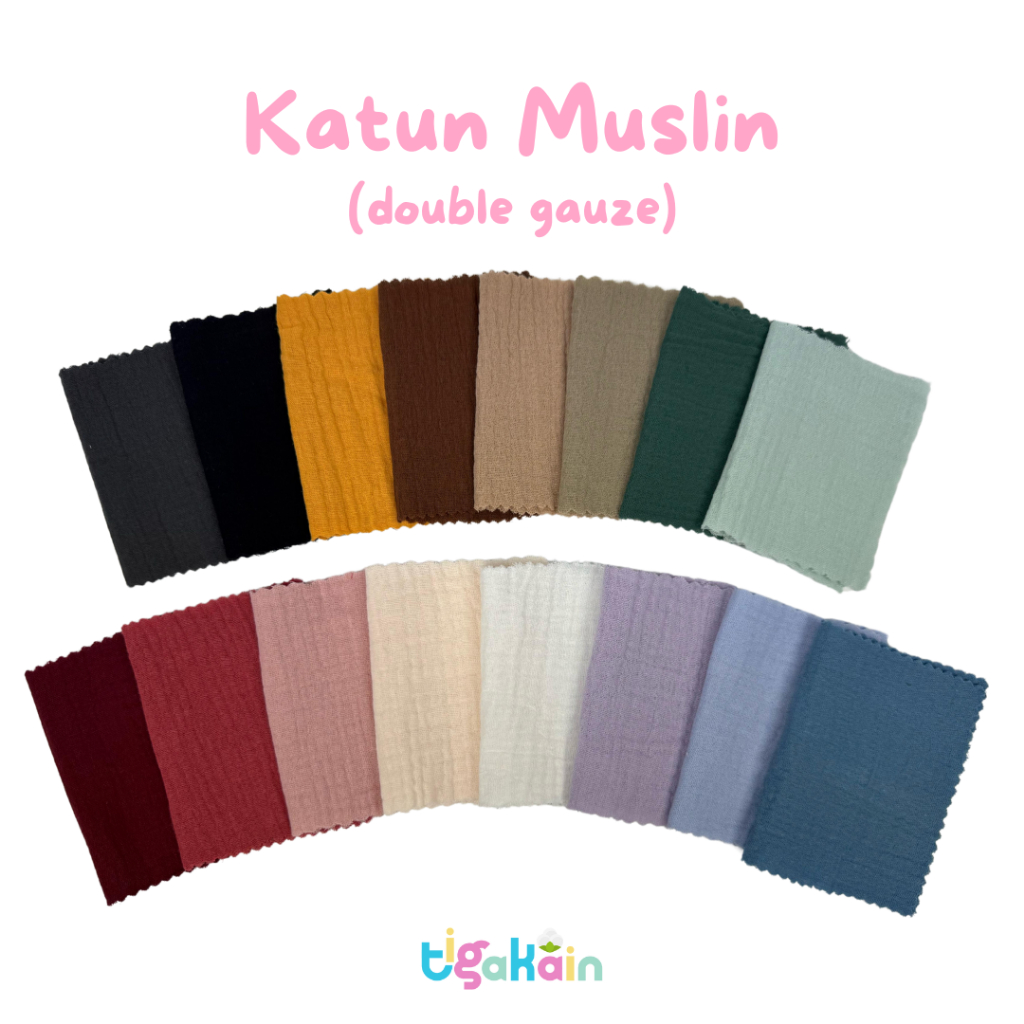 KATUN 1 Meter of Muslin Cotton Fabric, Premium Cotton Muslin Material ...