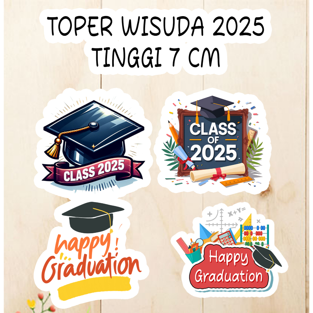 2025 Graduation Toper Height 7cm | Shopee Malaysia