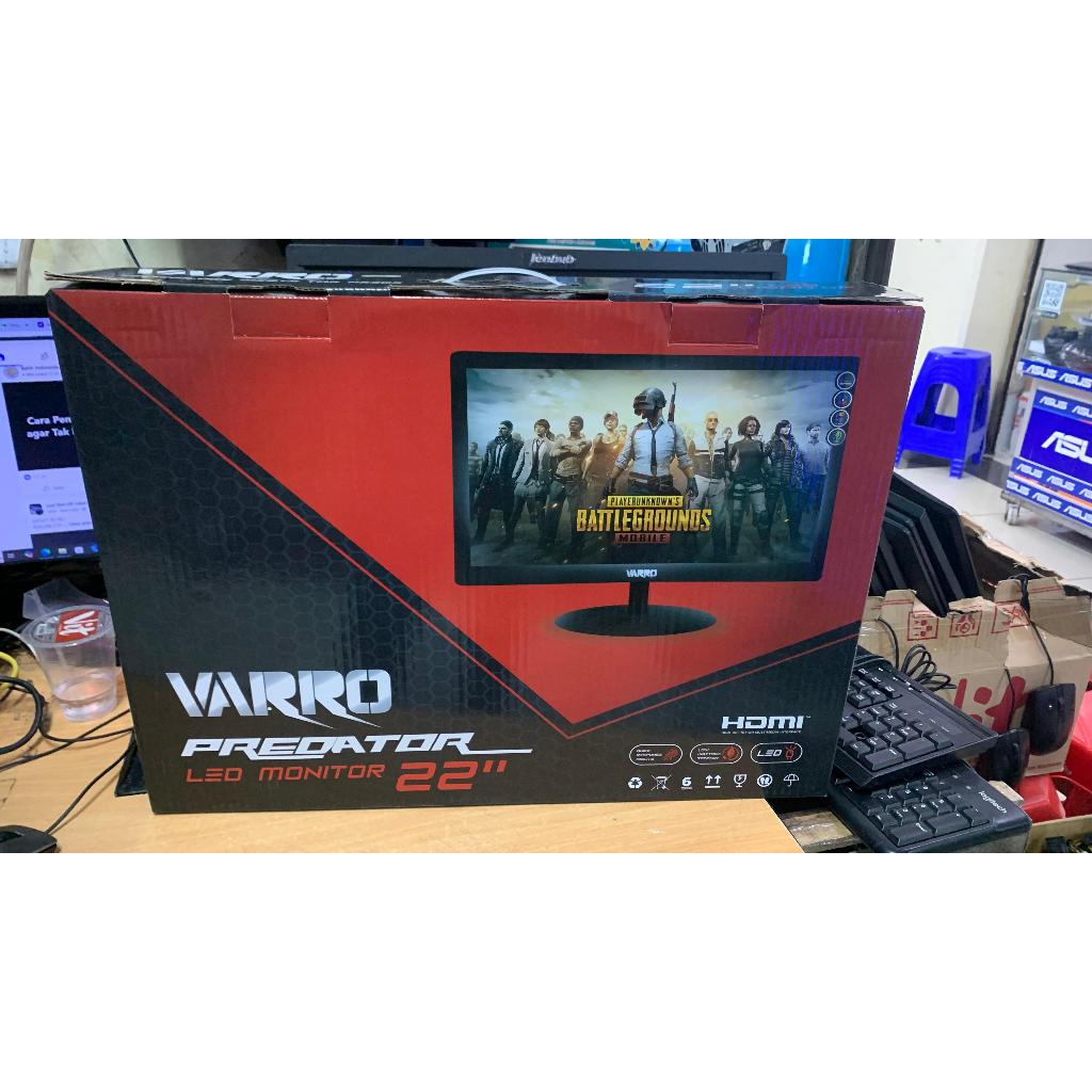 MONITOR 22" inch LED VARRO PREDATOR 22 inch HDMI (Like New) | Shopee ...
