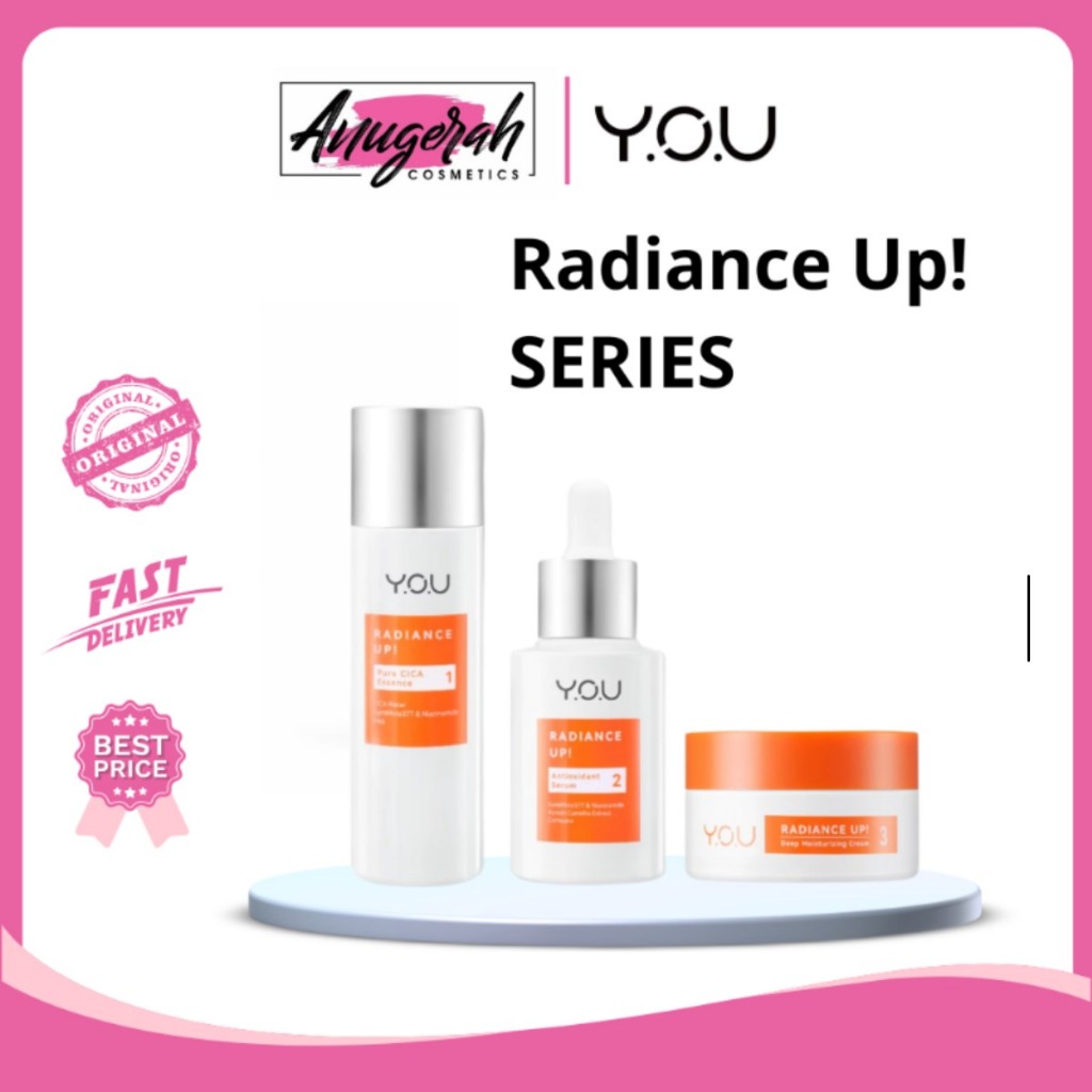 YOU Radiance Up Antioxidant Serum, Deep Moisturizing Cream, Antioxidant ...