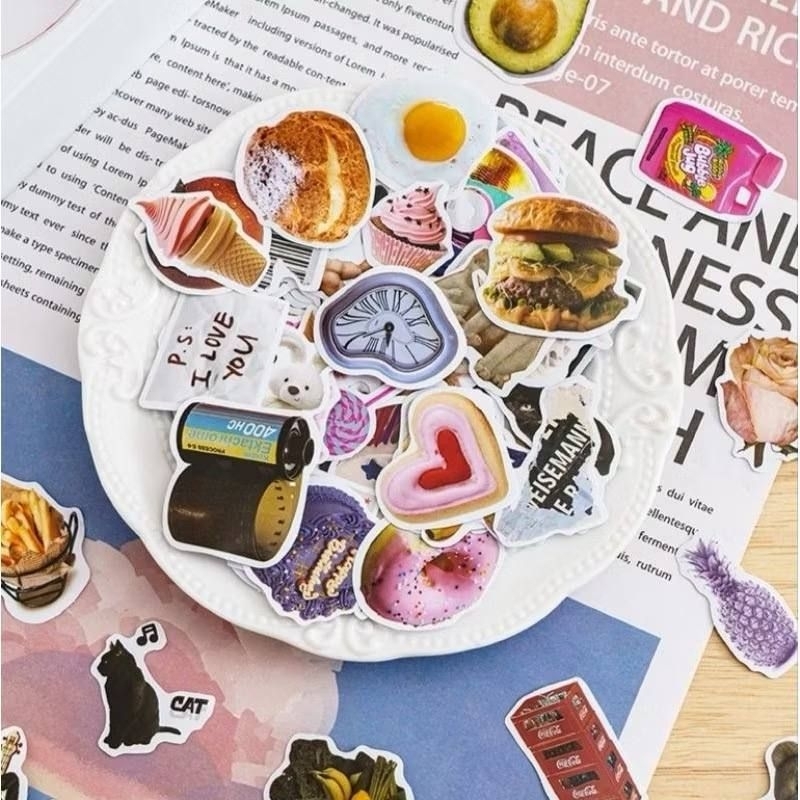 25pcs MINI Aesthetic sticker / Aesthetic sticker / journaling sticker ...