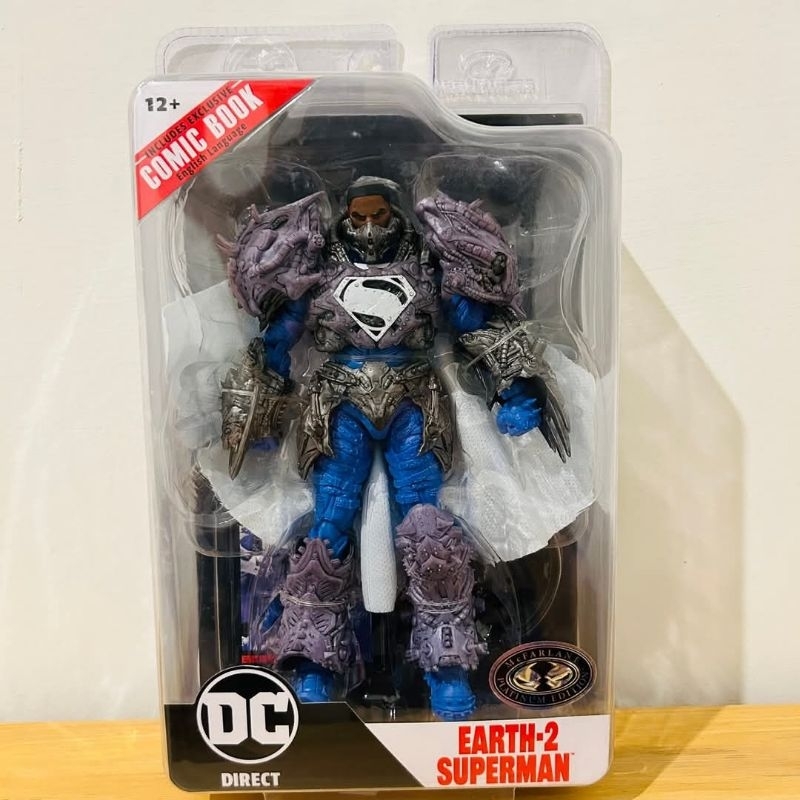 Action figure toy earth 2 superman ghost of kryptonby mcfarlane toys ...