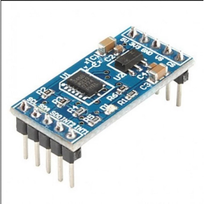 Adxl345 Accelerometer Module 3 Axis Sensor Triaxial I2c Adxl 345 Shopee Malaysia