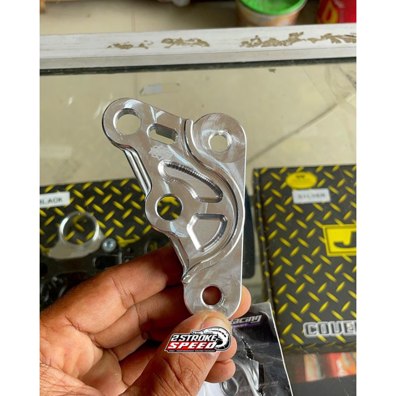 Yamaha 125z front disc bracket axial 4p disc 300mm calipers | Shopee ...