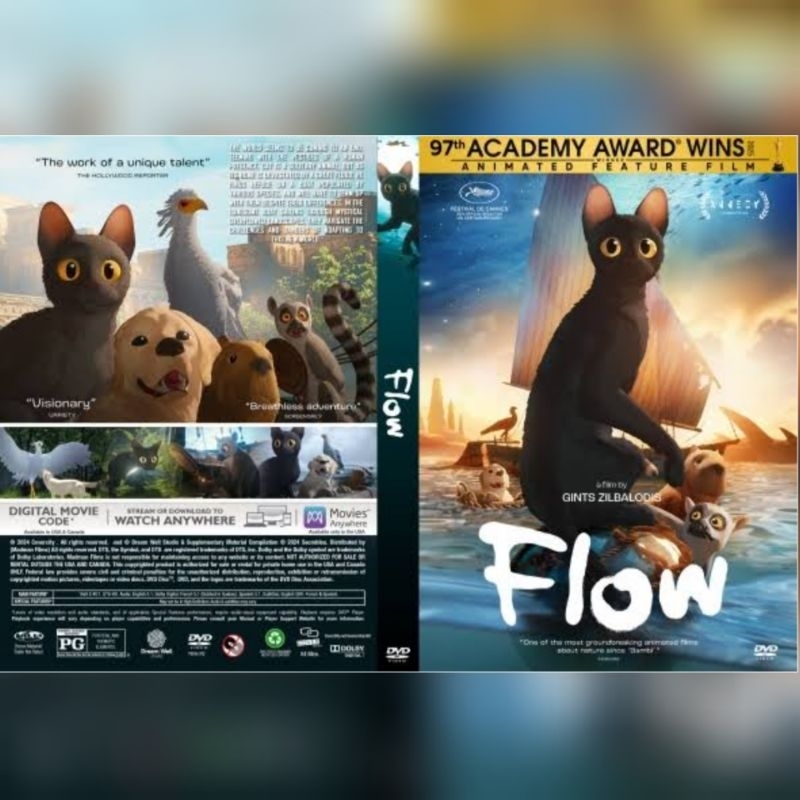 THE FLOW Animated Film Cassette - 2024 - HD | Shopee Malaysia
