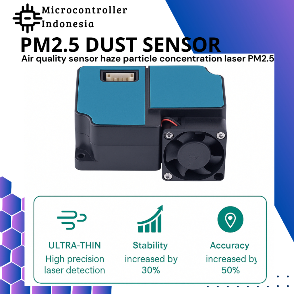 Air Quality Sensor haze particle concentration laser PM2.5 dust sensor AoT AI ESP32 ESP8266 ...