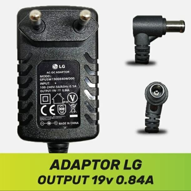 Original lg 19v 0.84 a led/lcd monitor adapter | Shopee Malaysia