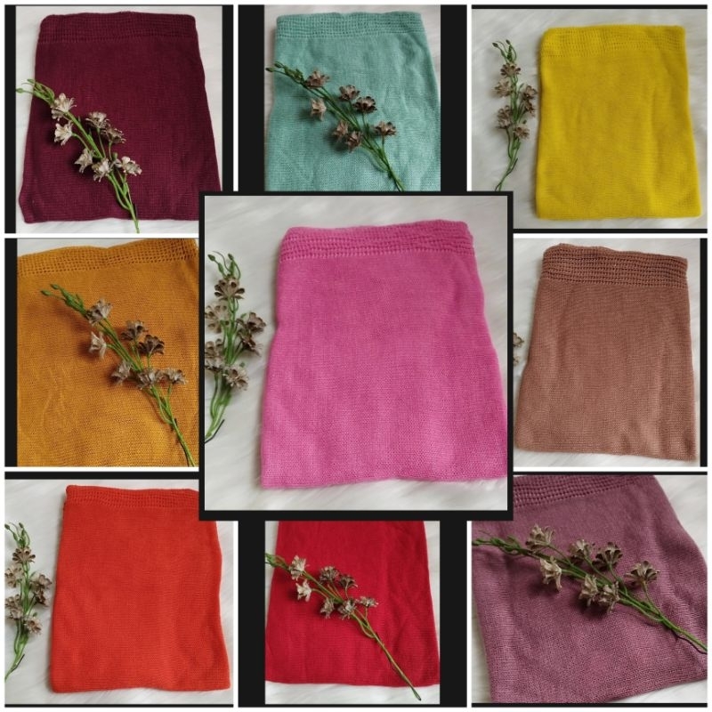 Plain knitted pashmina without glitter / bridal pashmina / knitted ...