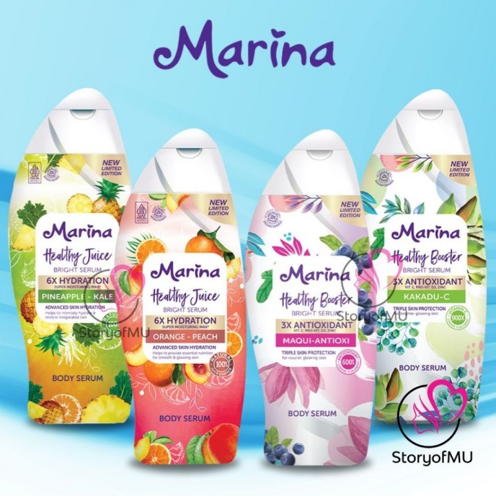 RAYA MARINA BODY SERUM ALL VARIAN 185ml | Shopee Malaysia